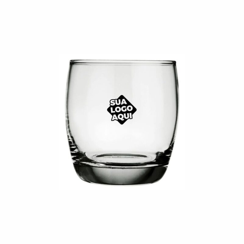 Copo de Vidro Personalizado Whisky Oca 330ml